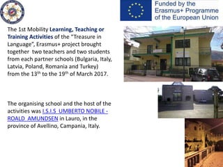 Dissemination L.A. 1 Lauro, Italy | PPT