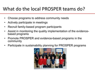 PROSPER: A model of delivery for evidence-based programming | PDF