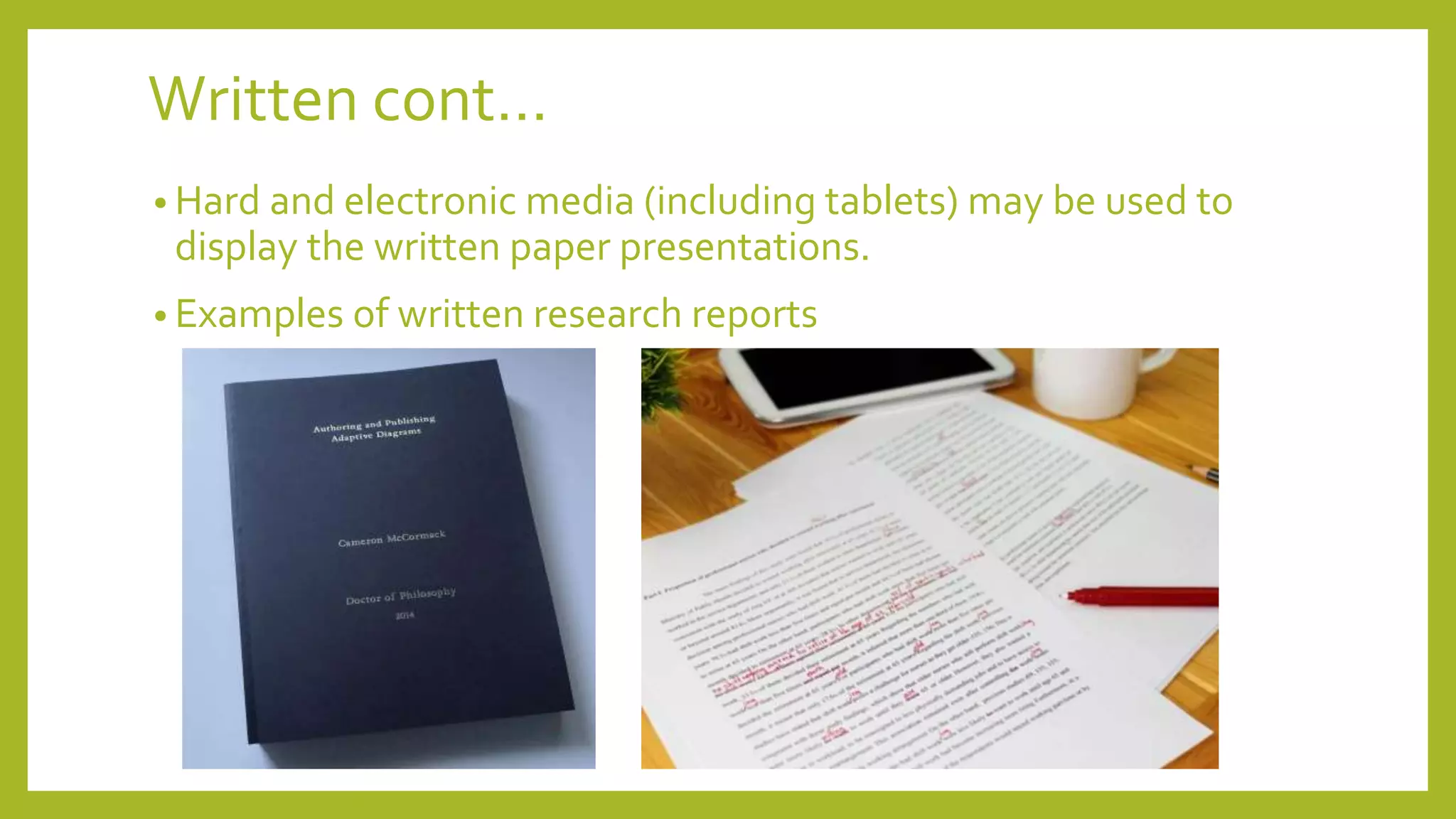 Dissemination of research findings | PPTX