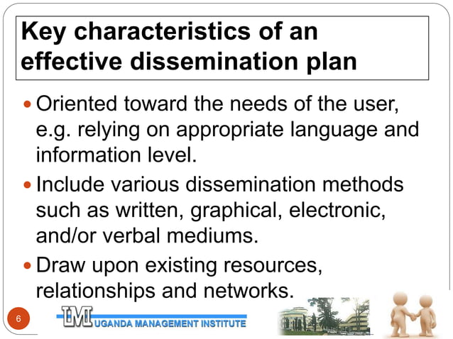 DISSEMINATION OF RESEARCH FINDINGS -Final.pptx | Technology & Computing