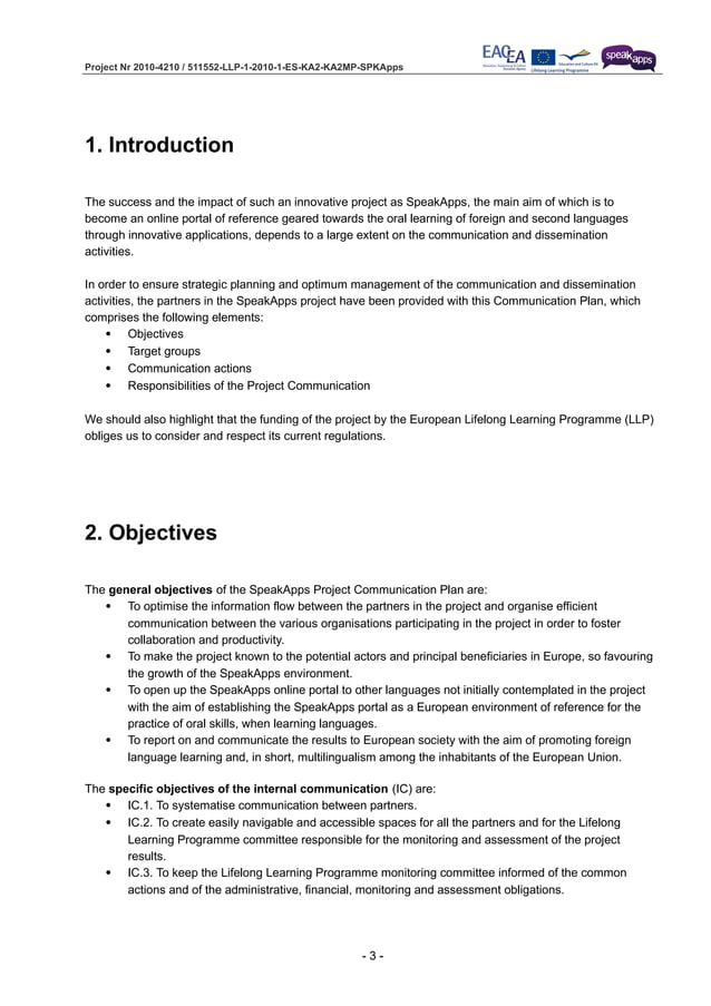 Dissemination Strategy Plan | PDF