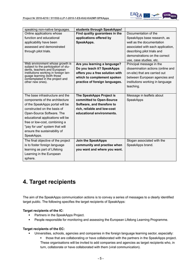 Dissemination Strategy Plan | PDF