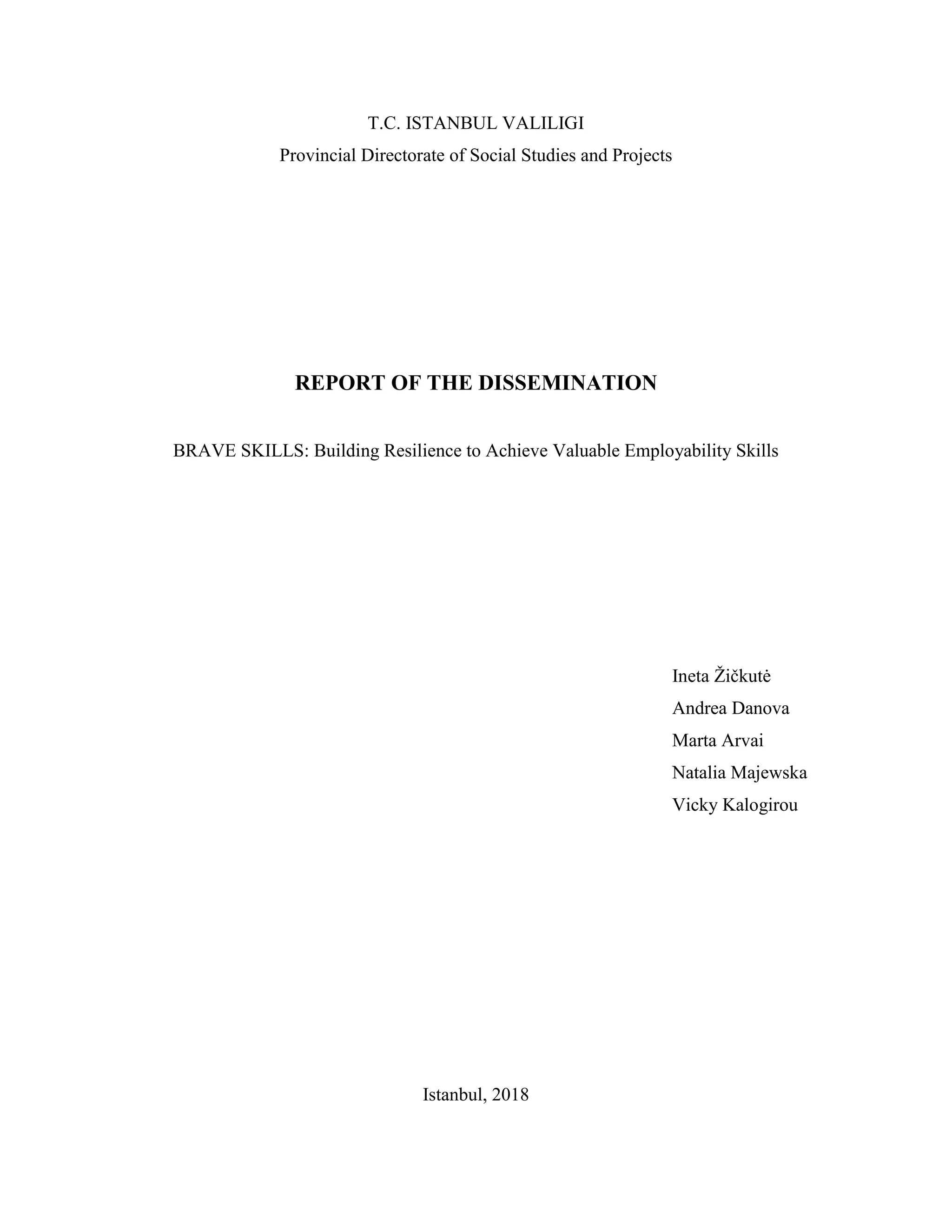 Dissemination report of ineta s group | PDF