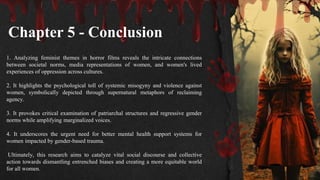 Exploring Feminist Perspectives in Horror Films in 'Bulbbul' & ‘Stree ...