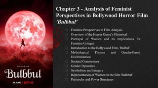 Exploring Feminist Perspectives in Horror Films in 'Bulbbul' & ‘Stree ...