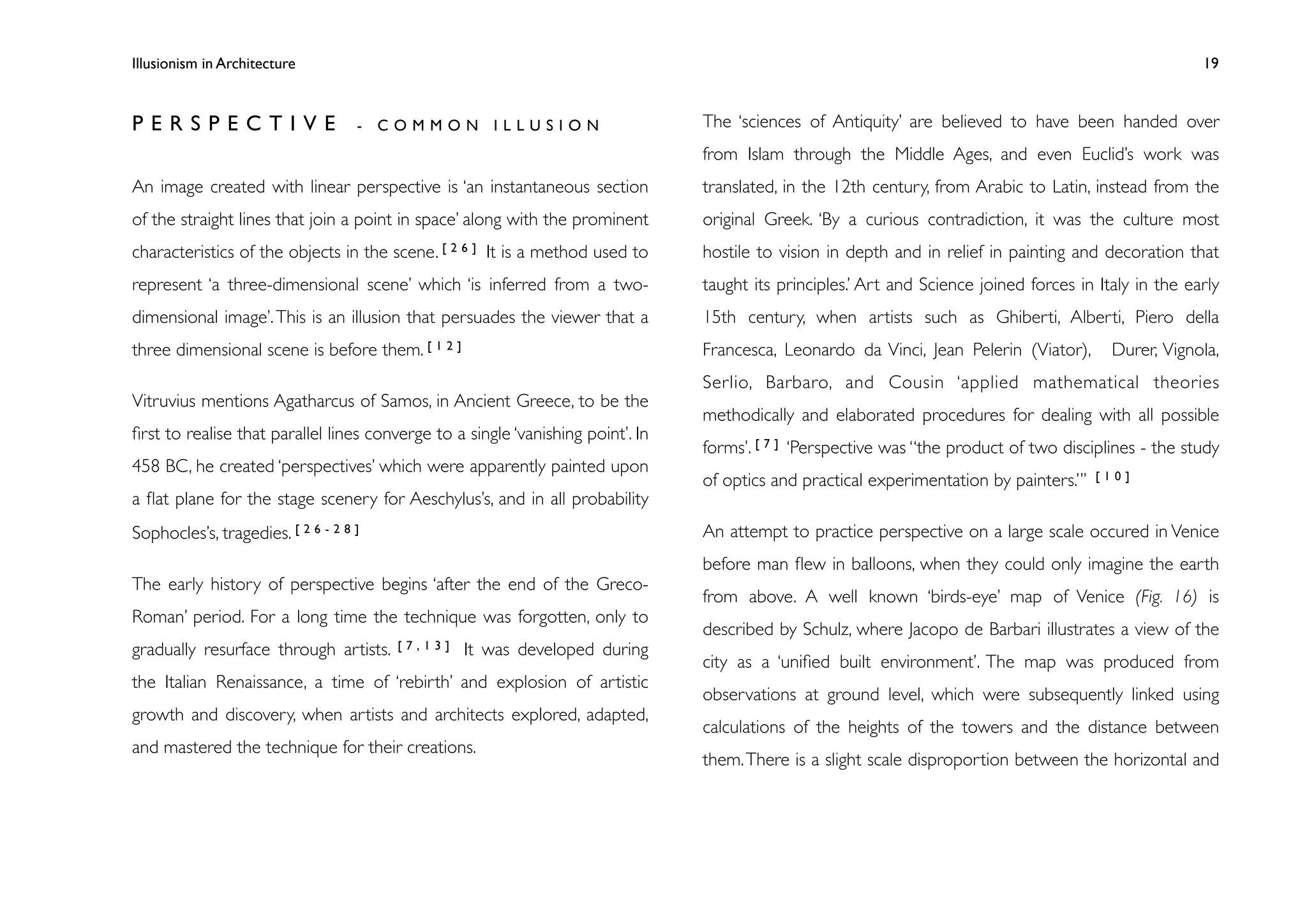 Illusionism in Architecture | PDF