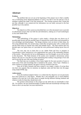 Computing Science Dissertation | PDF