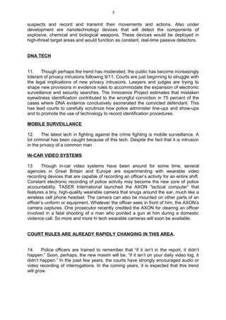 Modern trends in police force | PDF