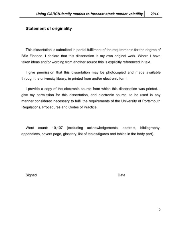 BSc Dissertation | PDF