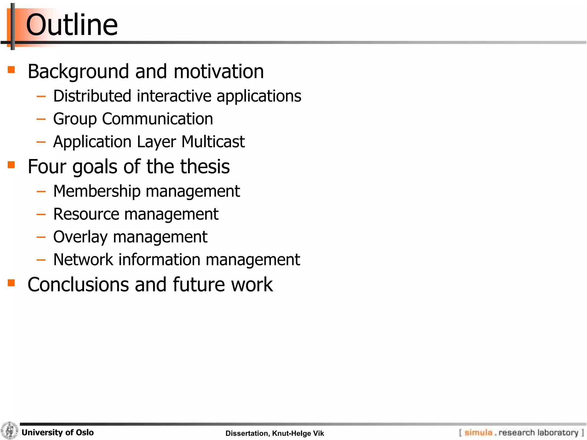 Group Communication Techniques in Overlay Networks | PPTX | Computer Networking | Computing