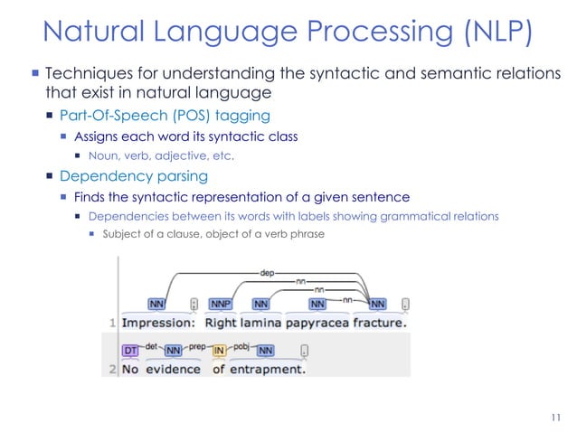 Effective Classification of Clinical Reports: Natural Language Processing-Based and Topic ...