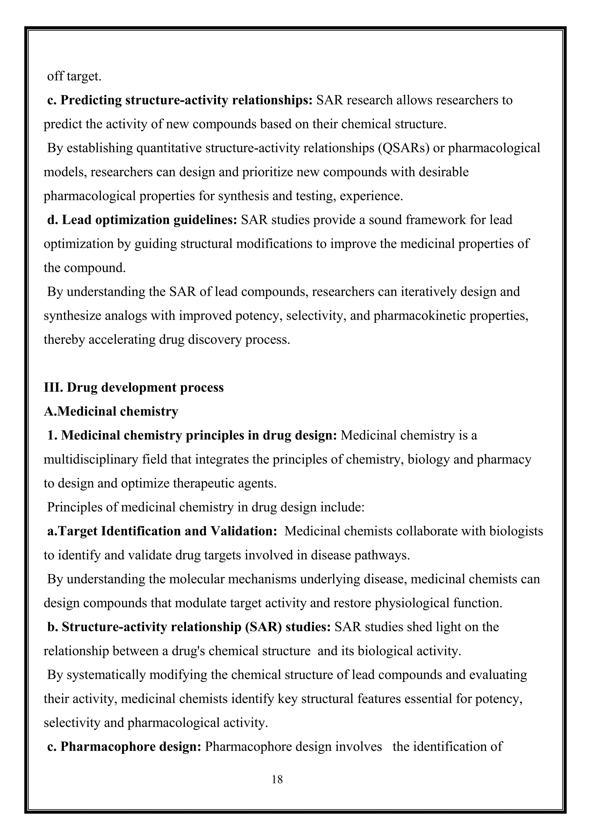 DISSERTATION on NEW DRUG DISCOVERY AND DEVELOPMENT STAGES OF DRUG ...