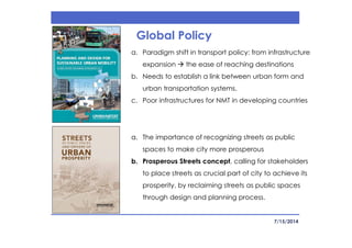 Pedestrianization as A Tool to Promote Business and Social Interaction ...