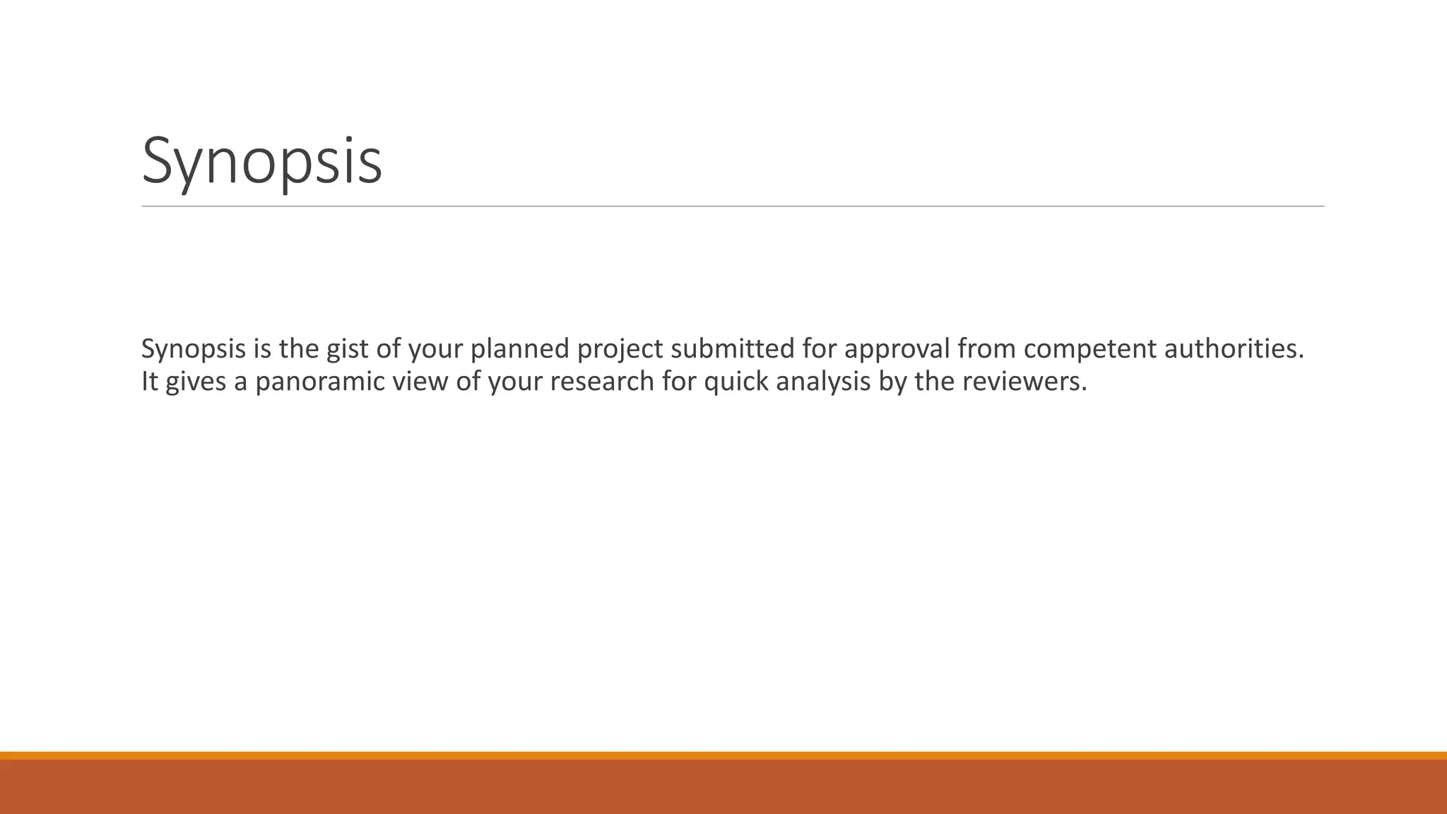 Dissertation and Synopsis.pptx