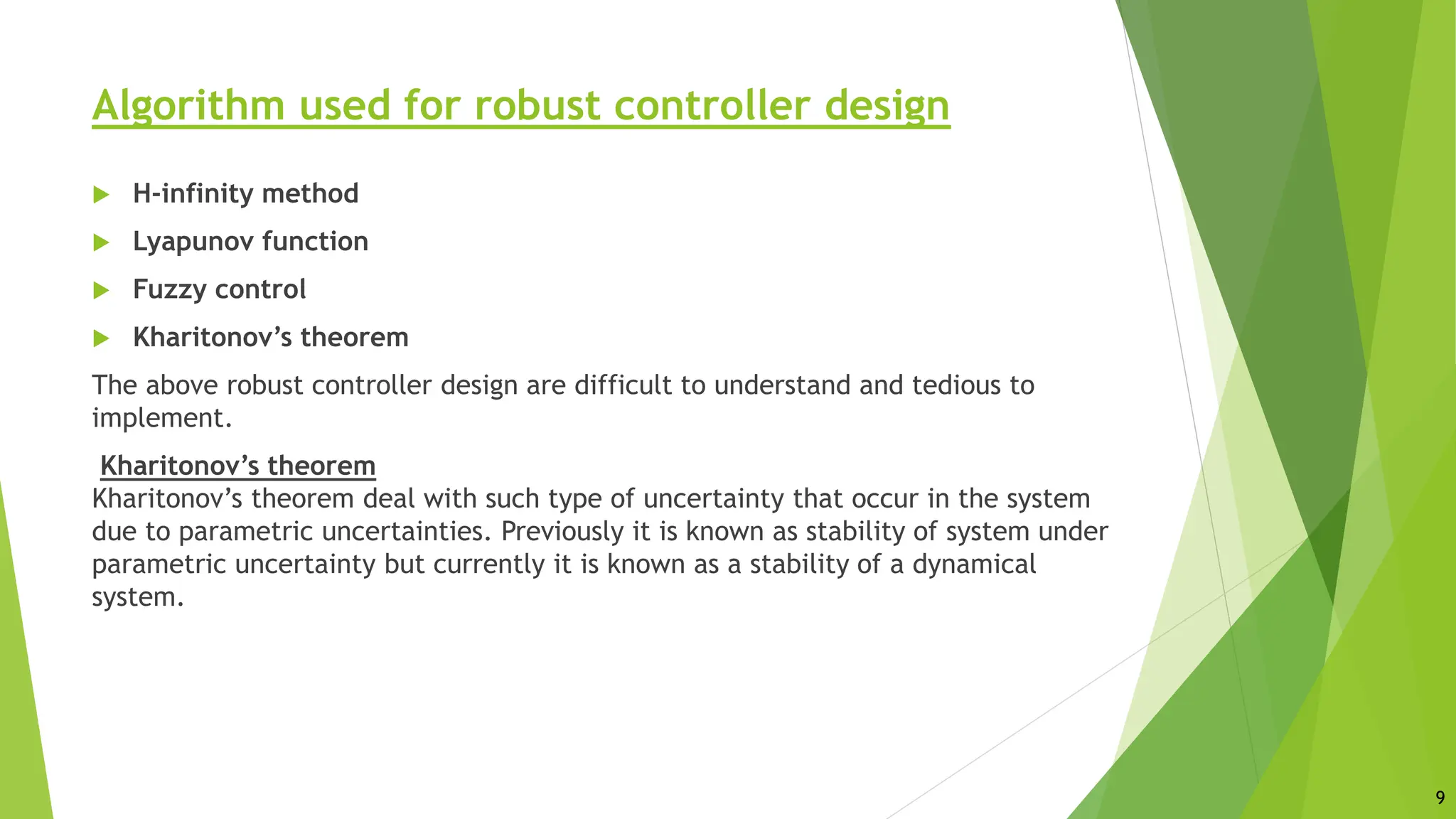 Design of imc based controller for industrial purpose | PPTX