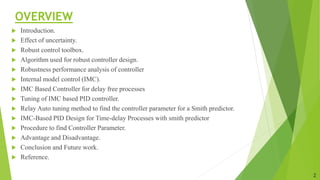 Design of imc based controller for industrial purpose | PPTX | Radio ...