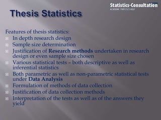 Dissertation data analysis help | PPT