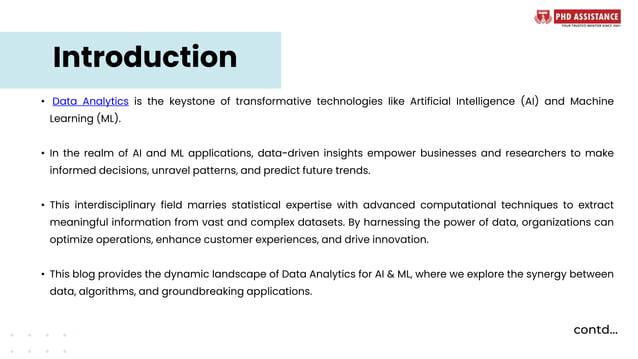 Top Rated Dissertation Data Analysis Services | PhD Assistance | PPTX