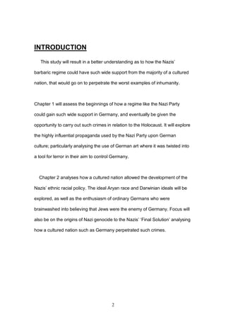 How a cultured nation, such as Germany perpetrated such crimes under ...