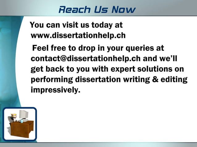 Dissertation Help | PPT