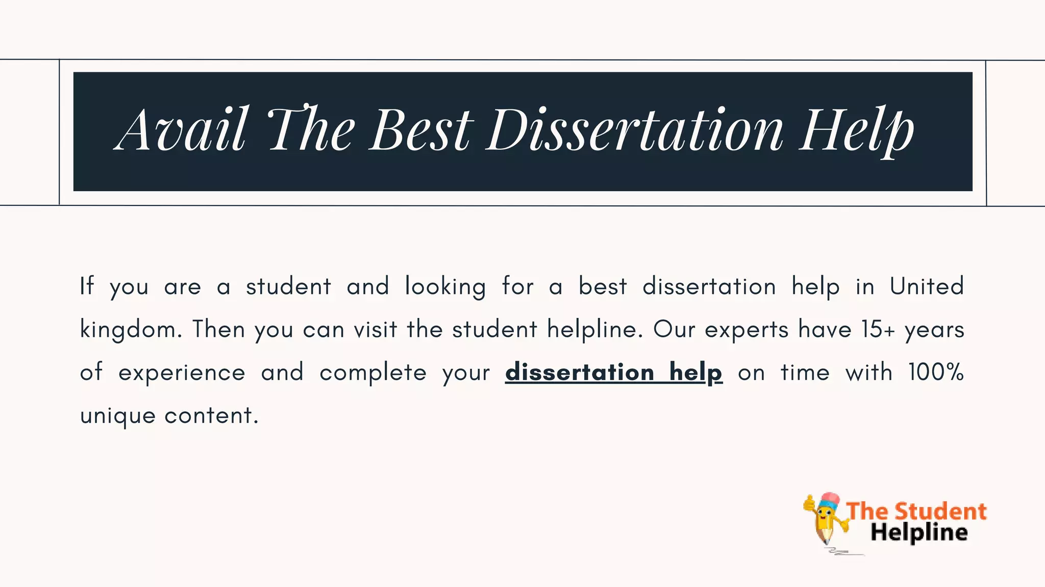 Dissertation Help | PDF