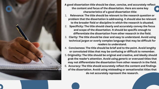 What is dissertation helper? | PPT