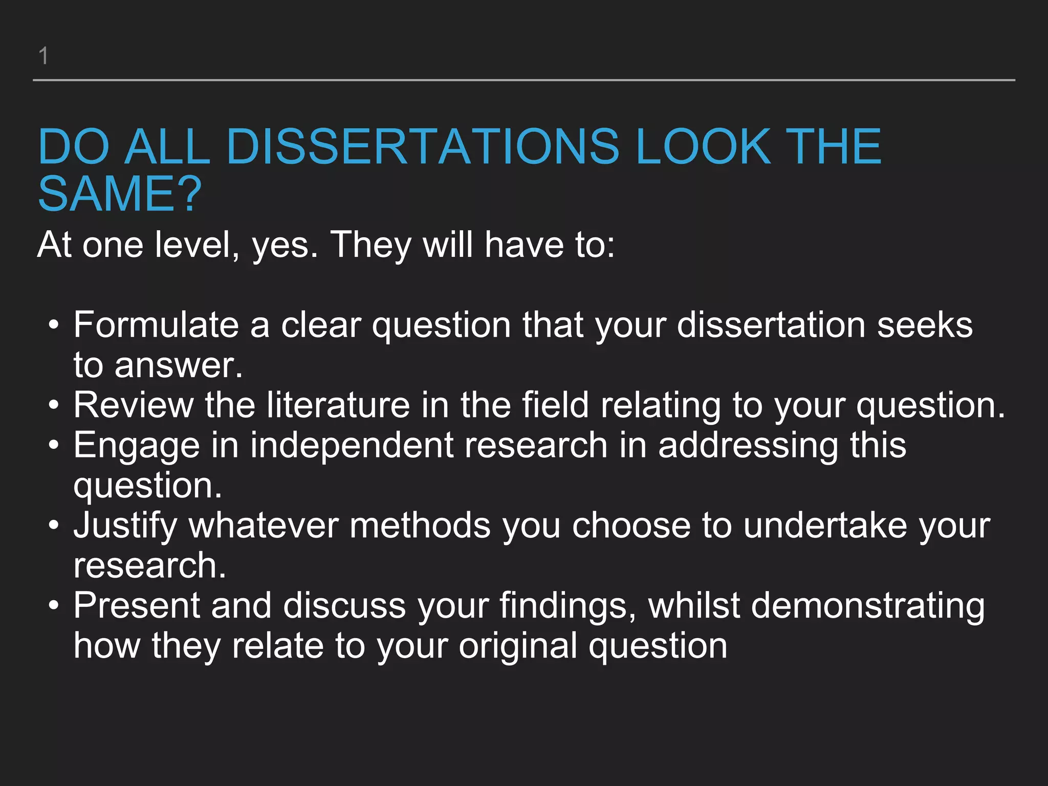 Dissertation intro | PPT