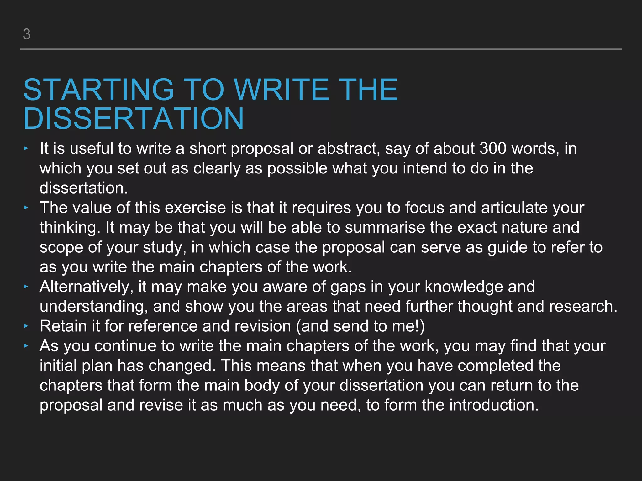 Dissertation intro | PPT