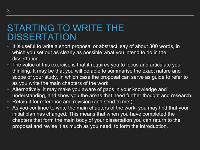 Dissertation intro | PPT