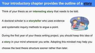 Writing the introduction chapter of your disseration | PDF