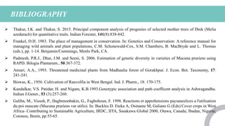 Scope and Importance of Genetic Diversity in Sustainable Management of ...
