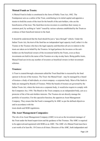 PERFORMANCE ANALYSIS OF MUTUAL FUNDS IN INDIA | PDF