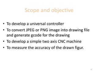 Dissertation on Elimination of proprietary control for two axis CNC machine.ppt