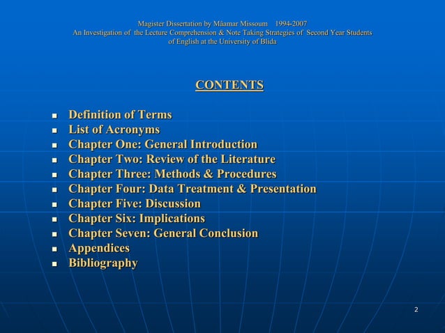 Dissertationoraldefenceasamplepowerppt 