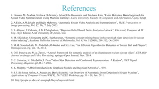 Goal Recognition in Soccer Match | PPT