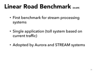 A Benchmark Suite for Distributed Stream Processing Systems | PPT