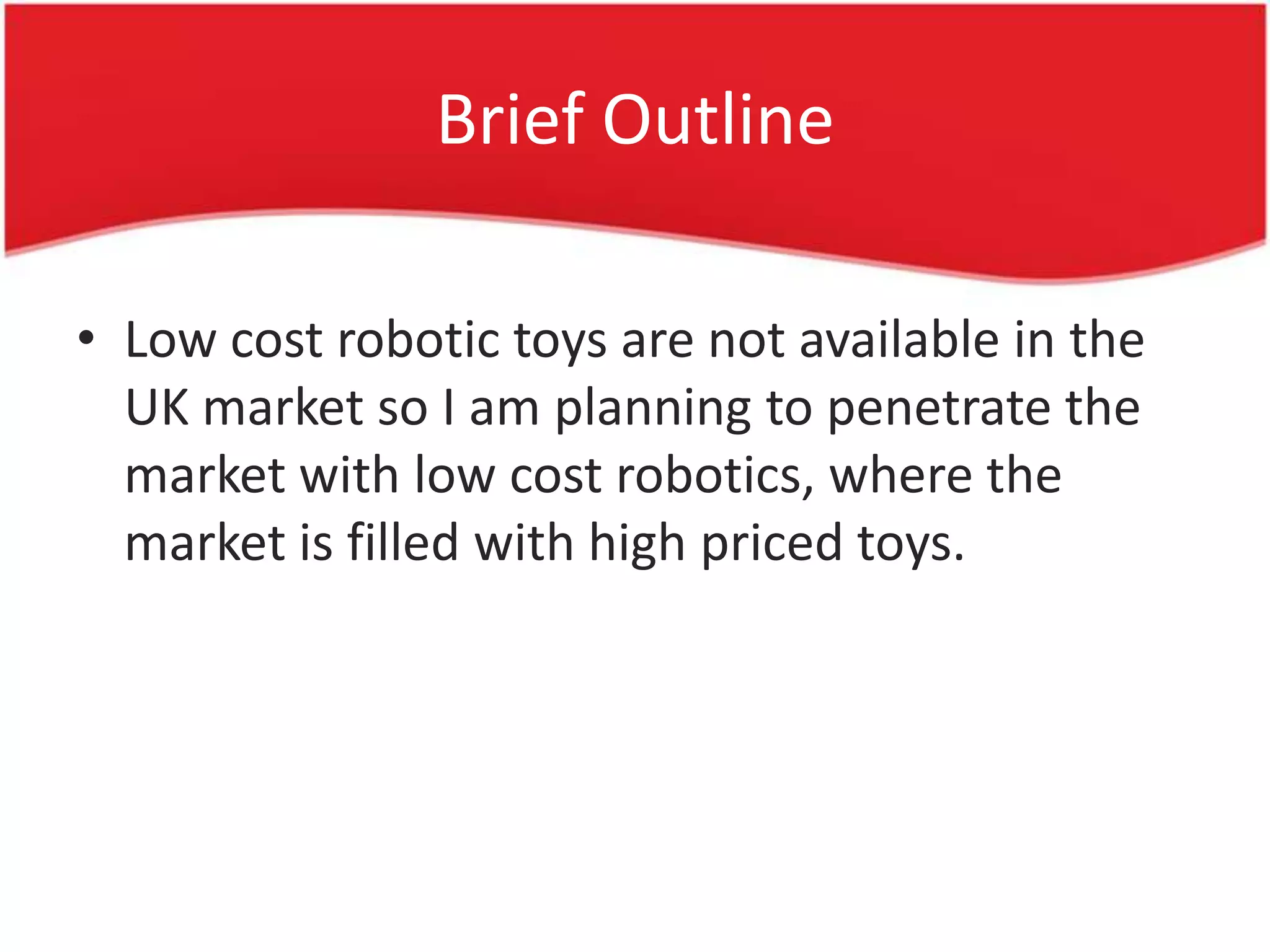 Dissertation proposal: Educational Robotic Kit | PPT