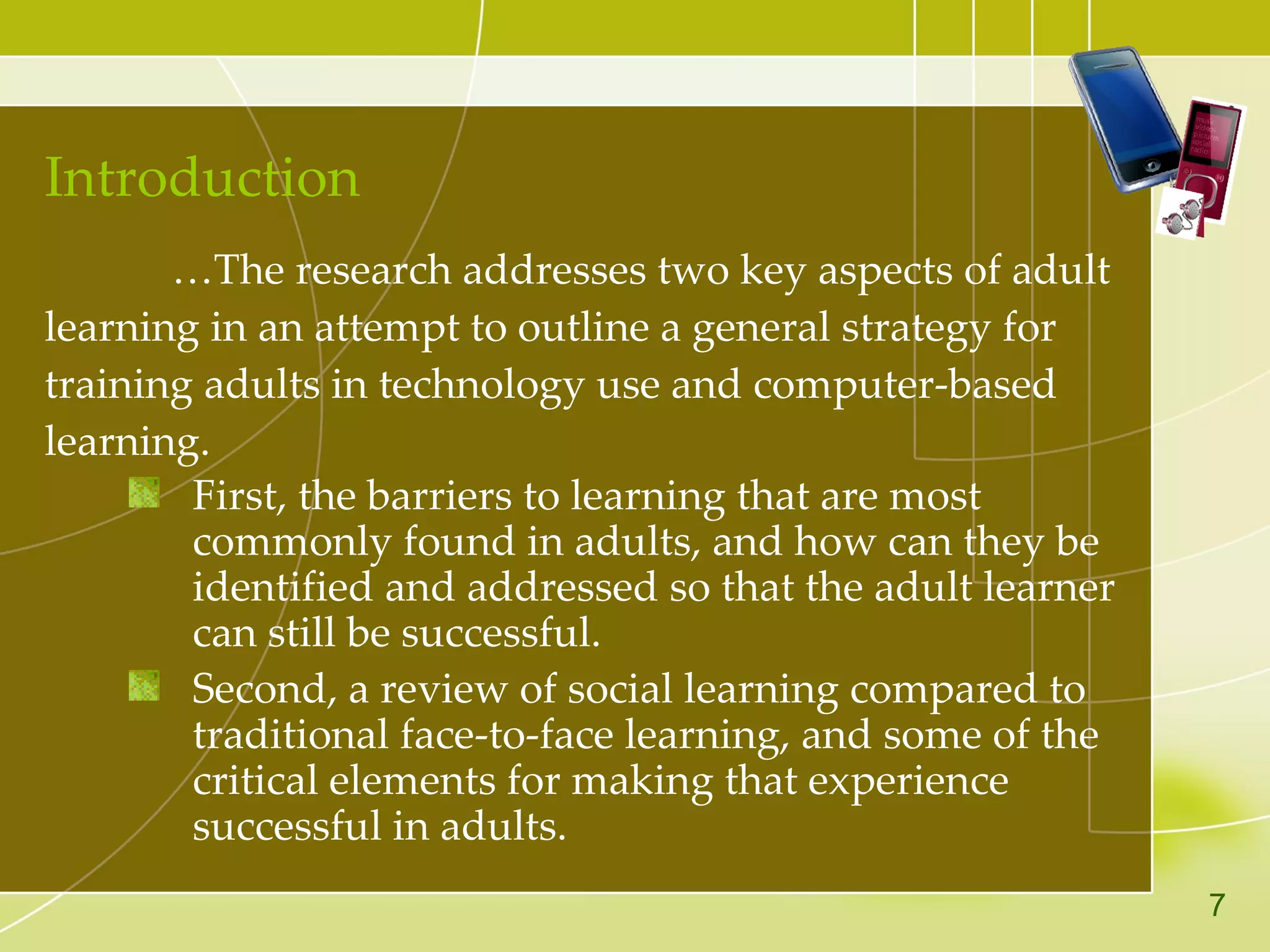 Adult Learning & Technology | PPT