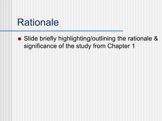 Dissertation Proposal Meeting Template.ppt