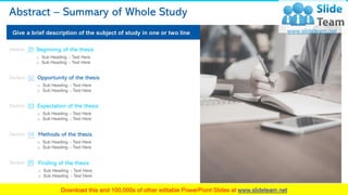 Dissertation Proposal PowerPoint Presentation Slides | PPT