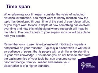 Dissertation research skills | PPT