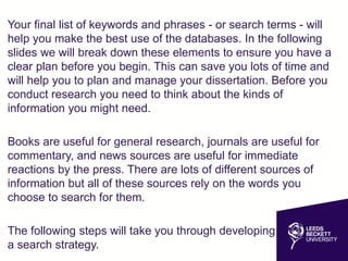 Dissertation research skills - Business & Management | PPTX | Search ...