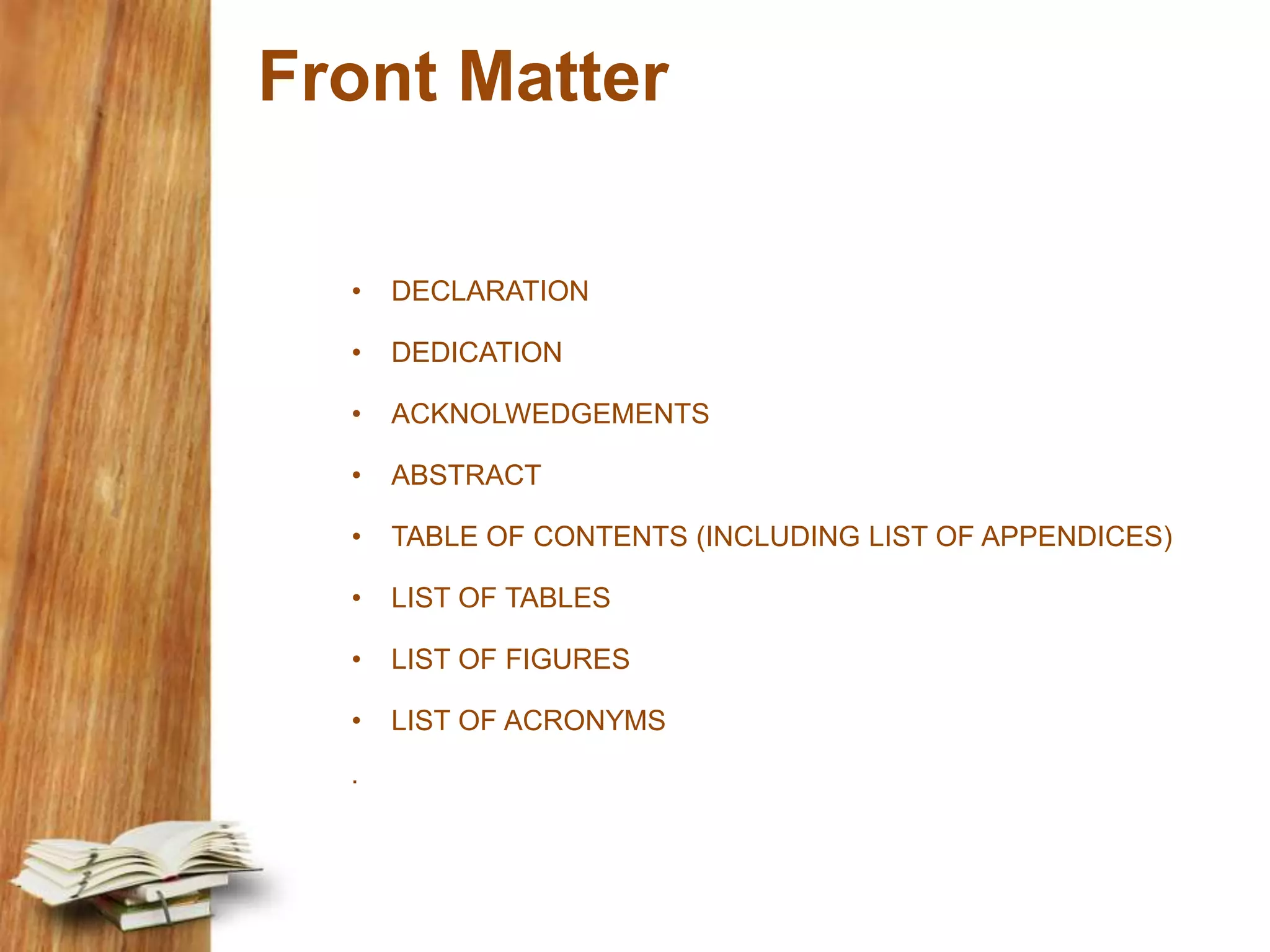 Dissertation road map | PPSX