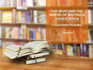 Dissertation road map | PPSX
