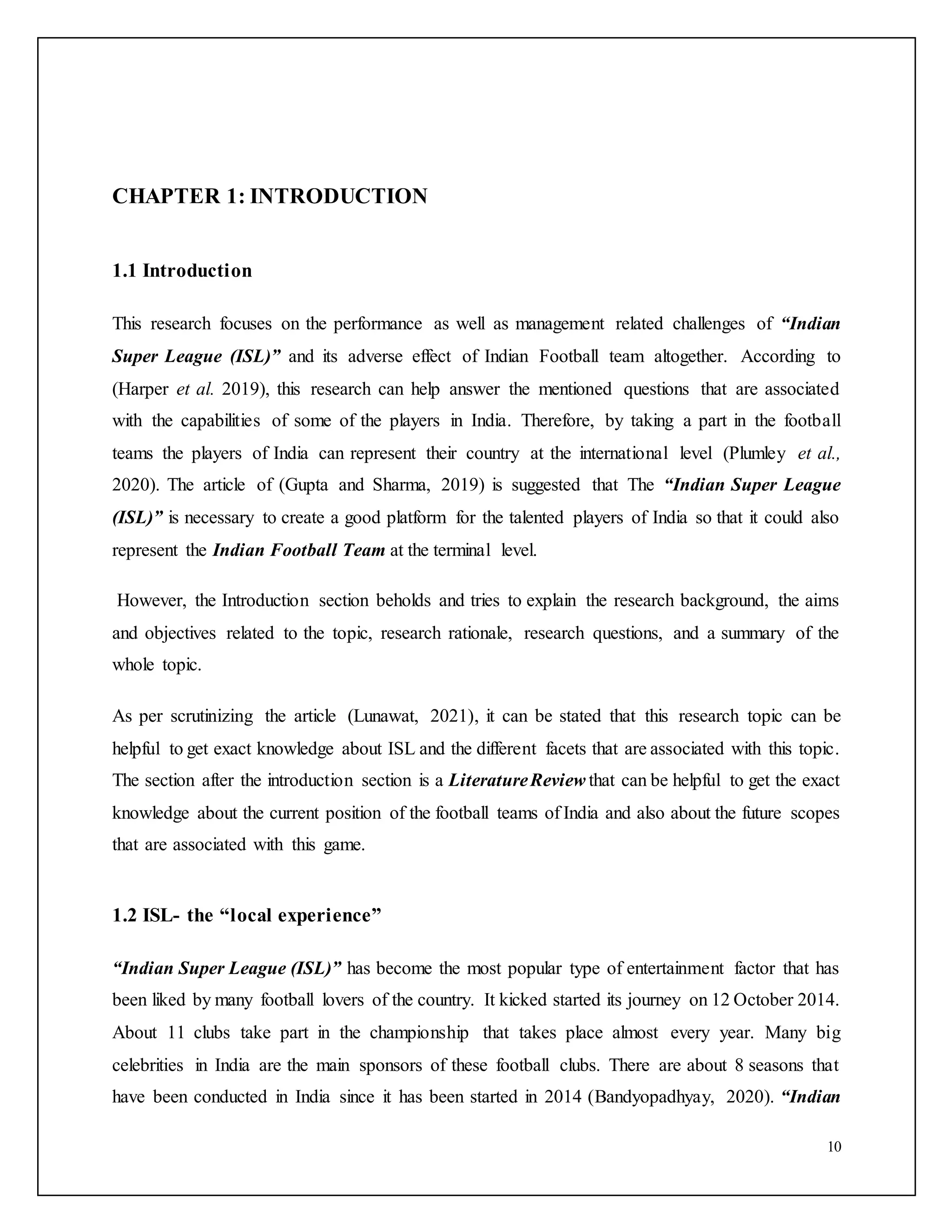 ISL- LEAGUE FORMAT- IN THE RIGHT PATH OR NOT | DOCX