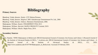 A Comparative Study of Shakespearean Tragedies Othello, Hamlet, and ...