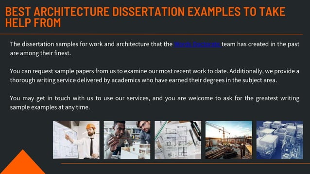 Dissertation Topics In Architecture for London.pptx