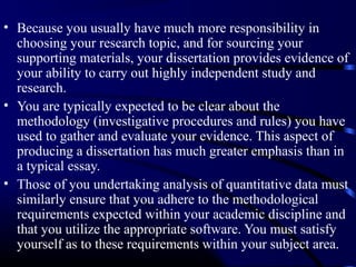 Dissertation writing | PPT