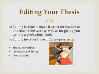 Tips For Dissertation Writing | PPT