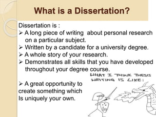 Dissertation Writing | PPT